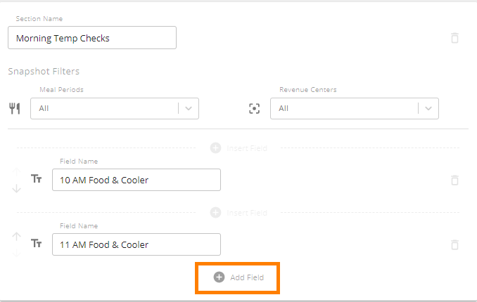 Managing Template Sections within Logbook – Avero Solution Center