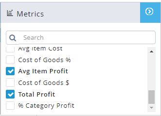 Menu Engineering – Avero Solution Center